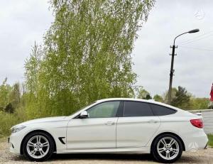 White BMW 320 Gran Turismo 2017 in Siauliai, with an engine capacity of 2.00 L and mileage of 250 thousand km for 16750 €, photo 14 on AUTOMOTO.COM.LV