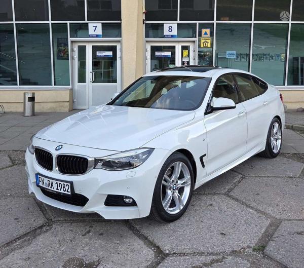 White BMW 320 Gran Turismo 2018 in Elektrenai, with an engine capacity of 2.00 L and mileage of 302 thousand km for 15300 €, photo 1 on AUTOMOTO.COM.LV