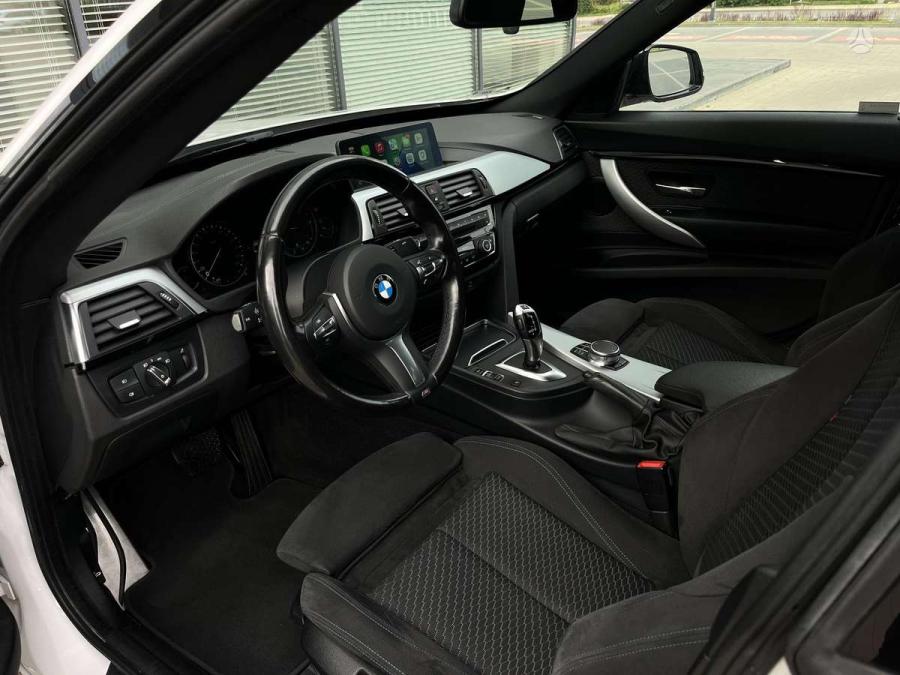 White BMW 320 Gran Turismo 2018 in Kaunas, with an engine capacity of 2.00 L and mileage of 128 thousand km for 17600 €, photo 8 on AUTOMOTO.COM.LV