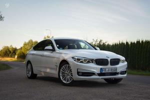 White BMW 320 Gran Turismo 2018 in Elektrenai, with an engine capacity of 2.00 L and mileage of 224 thousand km for 15950 €, photo  on AUTOMOTO.COM.LV