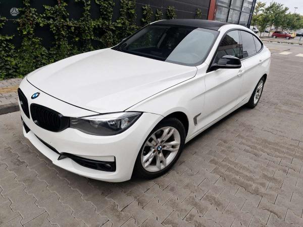 White BMW 320 Gran Turismo 2014 in Klaipeda, with an engine capacity of 2.00 L and mileage of 261 thousand km for 6996 €, photo 2 on AUTOMOTO.COM.LV