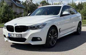White BMW 320 Gran Turismo 2014 in Kaunas, with an engine capacity of 2.00 L and mileage of 324 thousand km for 9600 €, photo  on AUTOMOTO.COM.LV