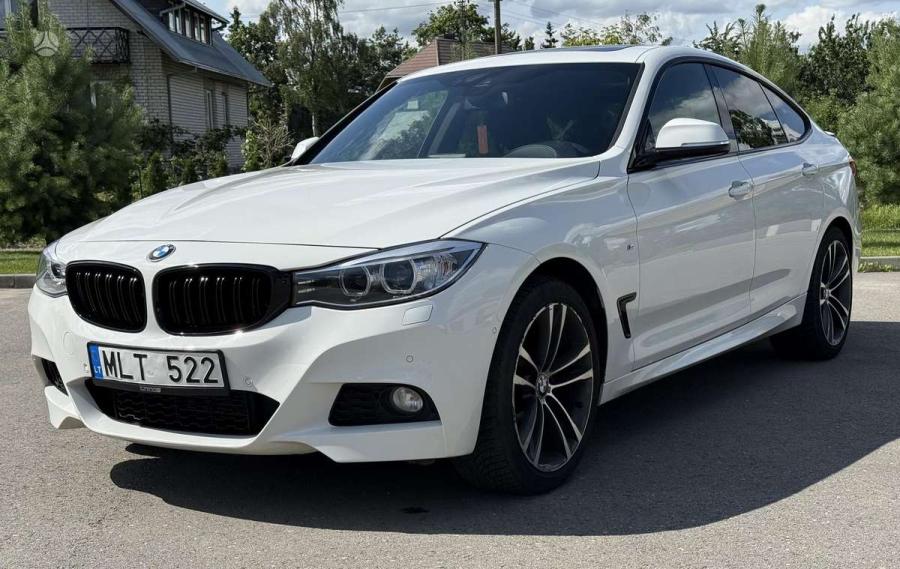 Balts BMW 320 Gran Turismo 2014 Kauņa, ar dzinēja tilpumu 2.00 L un nobraukumu 324 tūkst. km par 9600 €, foto 1 vietnē AUTOMOTO.COM.LV