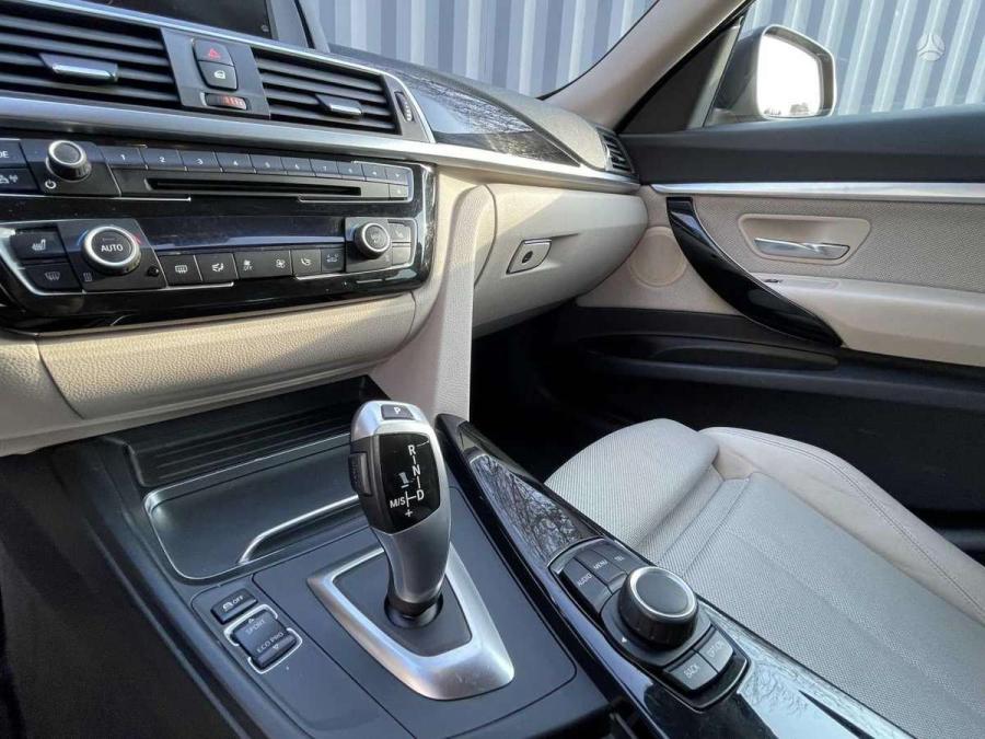 Yellow BMW 320 Gran Turismo 2016 in Vilnius, with an engine capacity of 2.00 L and mileage of 258 thousand km for 8500 €, photo 15 on AUTOMOTO.COM.LV