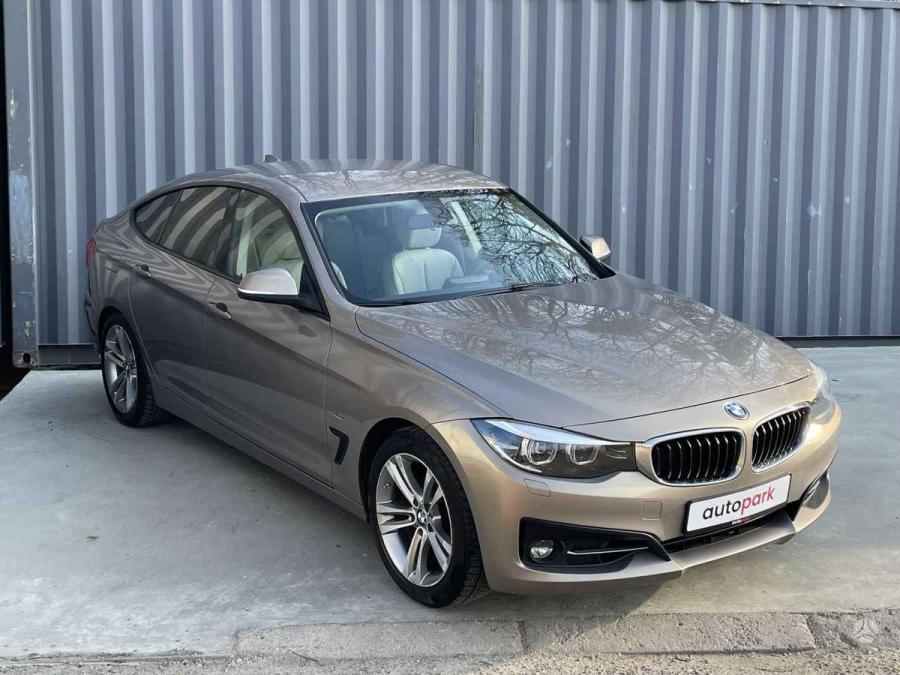 Dzeltens BMW 320 Gran Turismo 2016 Viļņa, ar dzinēja tilpumu 2.00 L un nobraukumu 258 tūkst. km par 8500 €, foto 3 vietnē AUTOMOTO.COM.LV
