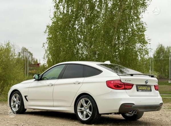 Dzeltens BMW 320 Gran Turismo 2017 Šauļi, ar dzinēja tilpumu 2.00 L un nobraukumu 250 tūkst. km par 16750 €, foto 3 vietnē AUTOMOTO.COM.LV