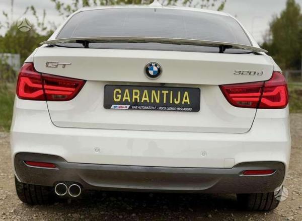Dzeltens BMW 320 Gran Turismo 2017 Šauļi, ar dzinēja tilpumu 2.00 L un nobraukumu 250 tūkst. km par 16750 €, foto 6 vietnē AUTOMOTO.COM.LV