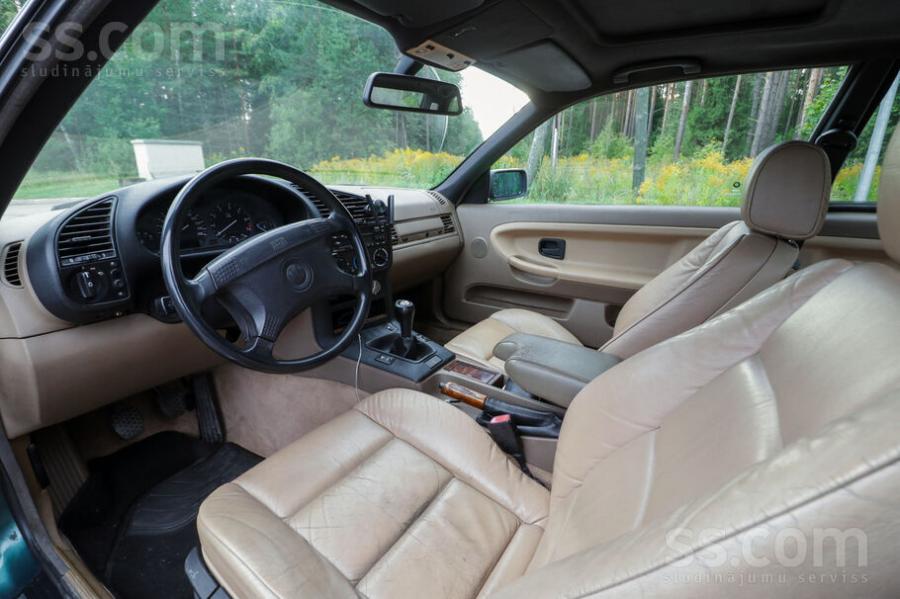 Zaļš BMW 320 1992 Rīga, ar dzinēja tilpumu 2.00 L un nobraukumu 290 tūkst. km par 4499 €, foto 10 vietnē AUTOMOTO.COM.LV