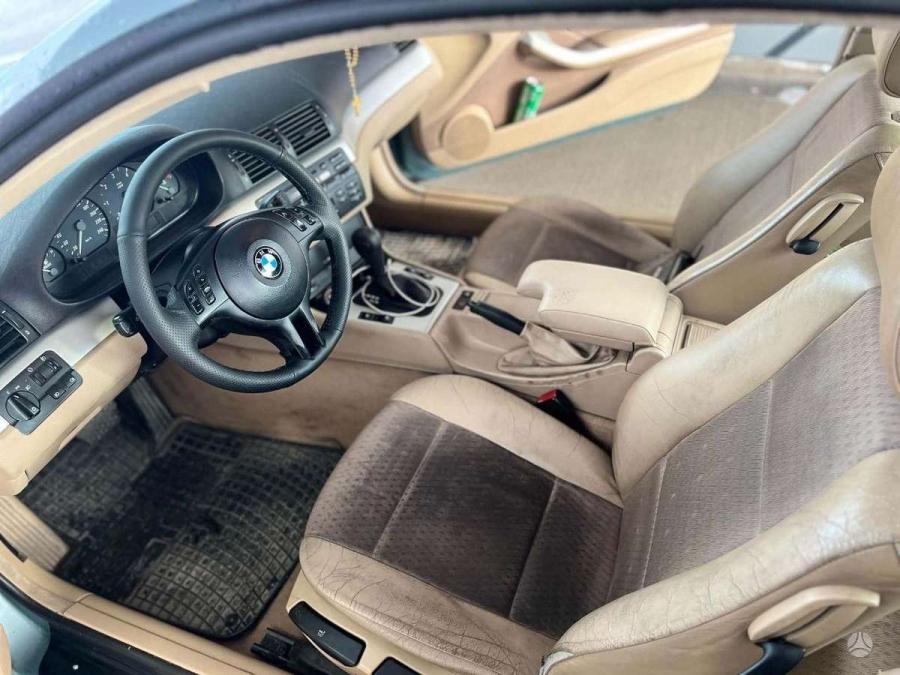 Green BMW 320 2004 in Vilnius, with an engine capacity of 2.00 L and mileage of 314 thousand km for 2600 €, photo 12 on AUTOMOTO.COM.LV
