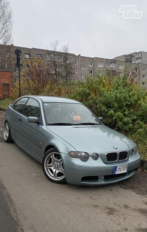 Zaļš BMW 320 2003 Viļņa, ar dzinēja tilpumu 2.00 L un nobraukumu 330 tūkst. km par 3300 €, foto  vietnē AUTOMOTO.COM.LV