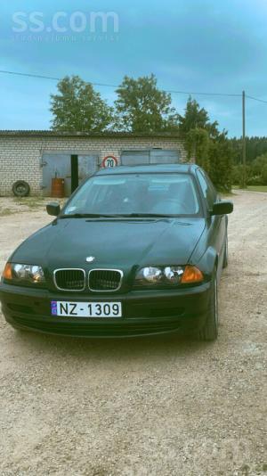 Green BMW 320 1998 in Talsi, with an engine capacity of 2.00 L and mileage of 303 thousand km for 900 €, photo  on AUTOMOTO.COM.LV
