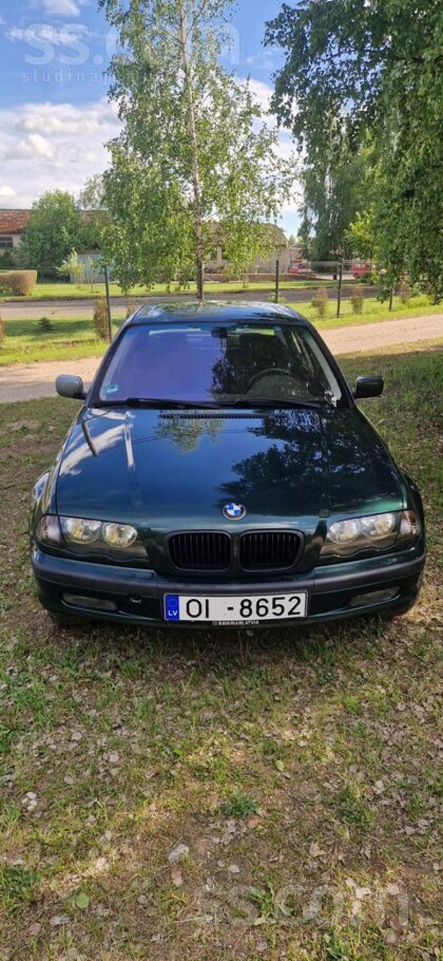 Зеленый БМВ 320 1998 в Тукумс, объемом двигателя 2.00 л и пробегом 290 тыс. км за 1950 €, фото 6 на AUTOMOTO.COM.LV