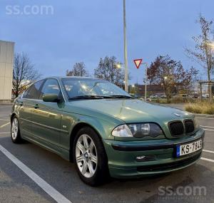 Zaļš BMW 320 1999 Ogre, ar dzinēja tilpumu 2.00 L un nobraukumu 374 tūkst. km par 2700 €, foto  vietnē AUTOMOTO.COM.LV