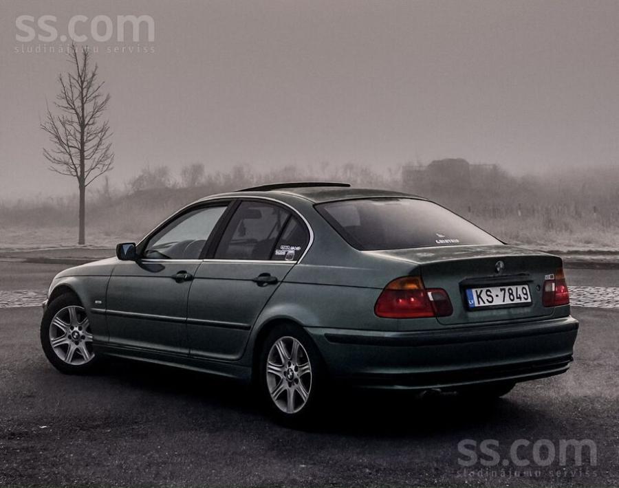 Green BMW 320 1999 in Ogre, with an engine capacity of 2.00 L and mileage of 374 thousand km for 2700 €, photo 4 on AUTOMOTO.COM.LV