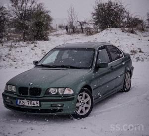 Green BMW 320 1999 in Ogre, with an engine capacity of 2.00 L and mileage of 374 thousand km for 2700 €, photo 5 on AUTOMOTO.COM.LV