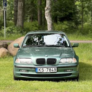 Green BMW 320 1999 in Ogre, with an engine capacity of 2.00 L and mileage of 374 thousand km for 2700 €, photo 6 on AUTOMOTO.COM.LV