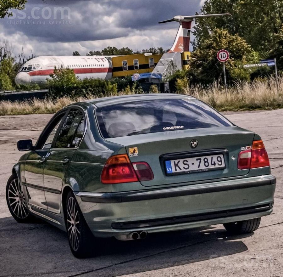 Green BMW 320 1999 in Ogre, with an engine capacity of 2.00 L and mileage of 374 thousand km for 2700 €, photo 7 on AUTOMOTO.COM.LV