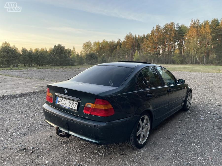 Зеленый БМВ 320 2001 в Ионава, объемом двигателя 2.00 л и пробегом 490 тыс. км за 1450 €, фото 7 на AUTOMOTO.COM.LV