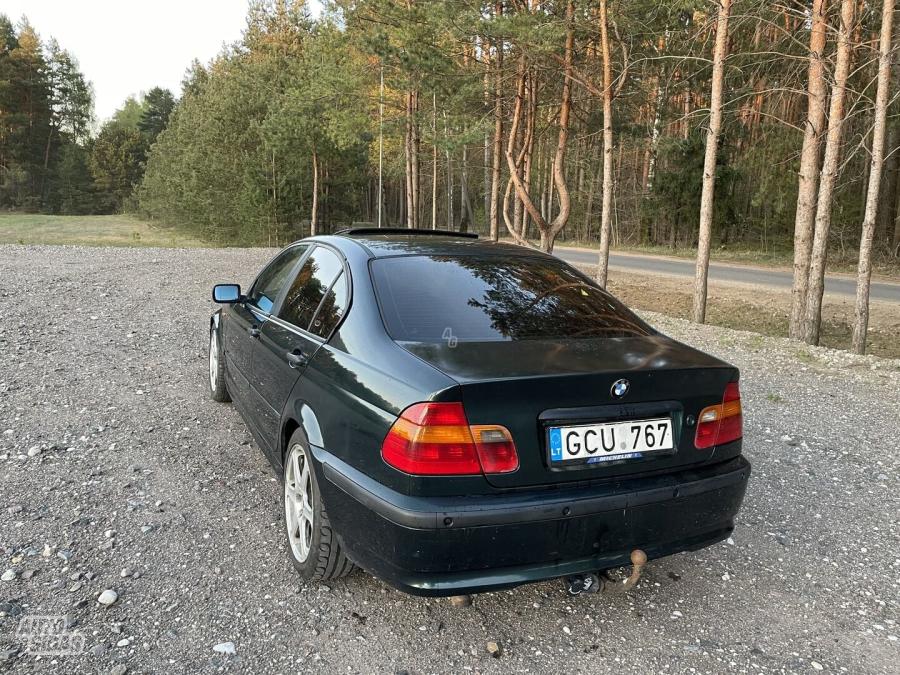 Зеленый БМВ 320 2001 в Ионава, объемом двигателя 2.00 л и пробегом 490 тыс. км за 1450 €, фото 8 на AUTOMOTO.COM.LV