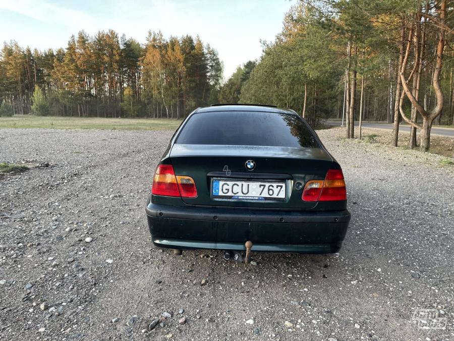 Зеленый БМВ 320 2001 в Ионава, объемом двигателя 2.00 л и пробегом 490 тыс. км за 1450 €, фото 9 на AUTOMOTO.COM.LV