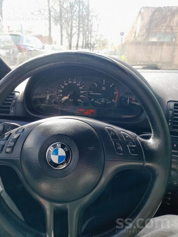 Green BMW 320 2001 in Jurmala, with an engine capacity of 2.00 L and mileage of 315 thousand km for 1000 €, photo 7 on AUTOMOTO.COM.LV