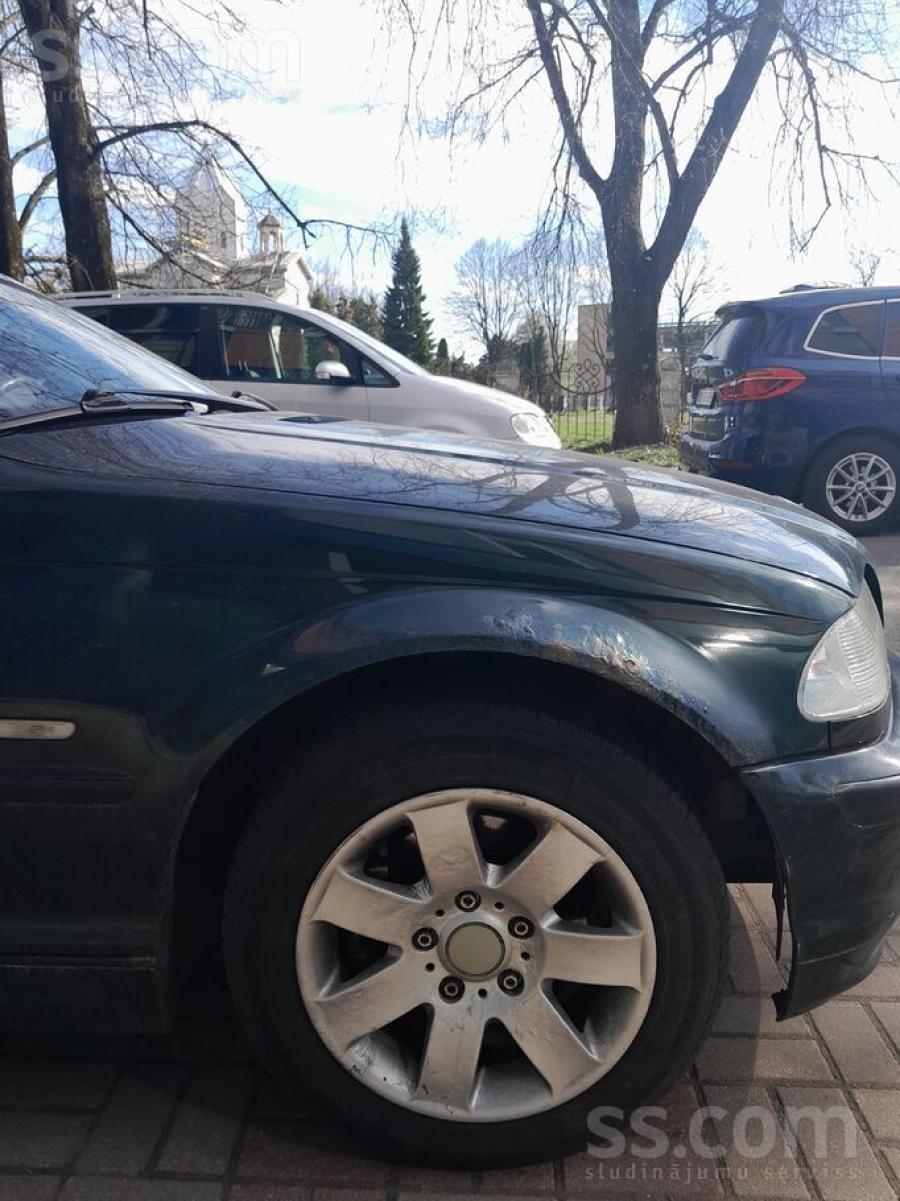 Green BMW 320 2001 in Jurmala, with an engine capacity of 2.00 L and mileage of 315 thousand km for 1000 €, photo 21 on AUTOMOTO.COM.LV
