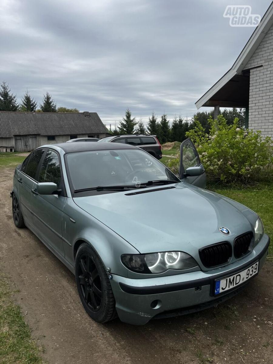 Zaļš BMW 320 2002 Kelmė, ar dzinēja tilpumu 2.00 L un nobraukumu 406 tūkst. km par 1200 €, foto 3 vietnē AUTOMOTO.COM.LV