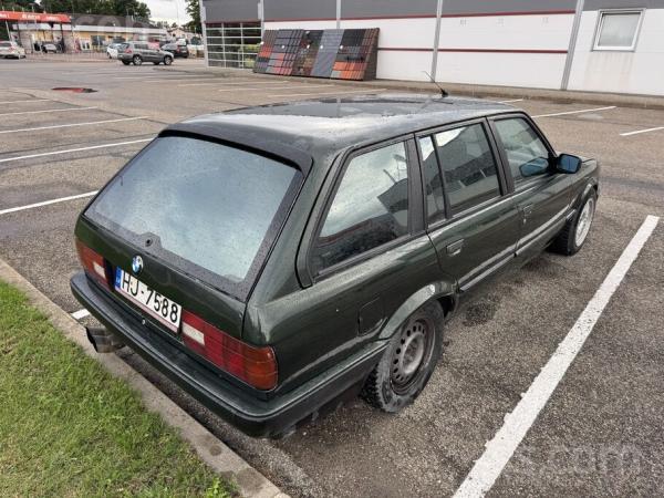 Green BMW 320 1988 in Riga, with an engine capacity of 2.50 L and mileage of 380 thousand km for 3500 €, photo 5 on AUTOMOTO.COM.LV