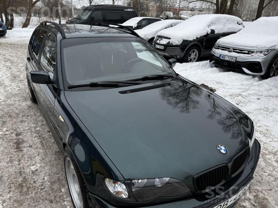 Green BMW 320 2001 in Liepaja, with an engine capacity of 2.00 L and mileage of 346 thousand km for 2650 €, photo 5 on AUTOMOTO.COM.LV