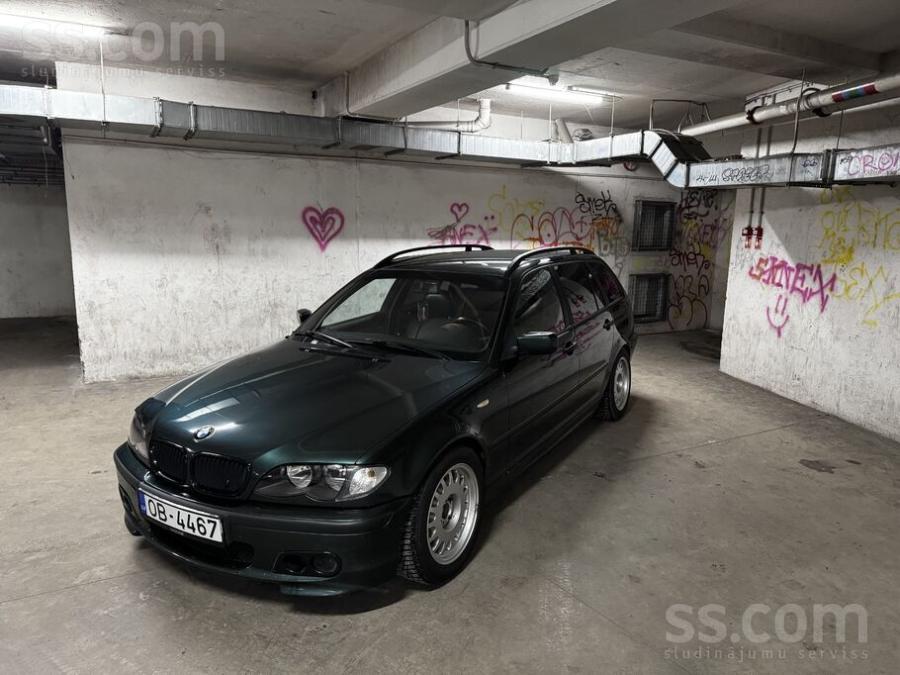 Green BMW 320 2001 in Liepaja, with an engine capacity of 2.00 L and mileage of 346 thousand km for 2650 €, photo 17 on AUTOMOTO.COM.LV