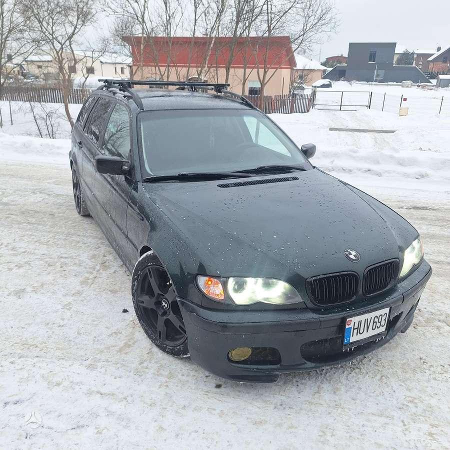 Zaļš BMW 320 2001 Viļņa, ar dzinēja tilpumu 2.00 L un nobraukumu 3333 tūkst. km par 1450 €, foto 2 vietnē AUTOMOTO.COM.LV