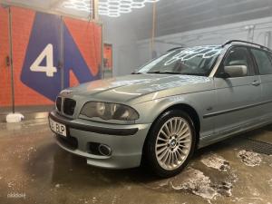 Green BMW 320 2001 in Tallinn, with an engine capacity of 0.10 L and mileage of 338 thousand km for 2500 €, photo 13 on AUTOMOTO.COM.LV