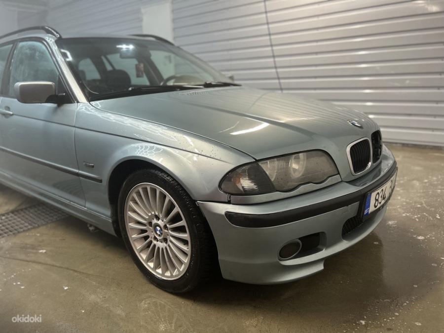 Green BMW 320 2001 in Tallinn, with an engine capacity of 0.10 L and mileage of 338 thousand km for 2500 €, photo 14 on AUTOMOTO.COM.LV