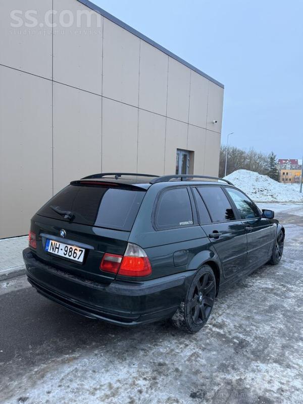 Zaļš BMW 320 2003 Tukums, ar dzinēja tilpumu 2.00 L un nobraukumu 290 tūkst. km par 2990 €, foto 5 vietnē AUTOMOTO.COM.LV