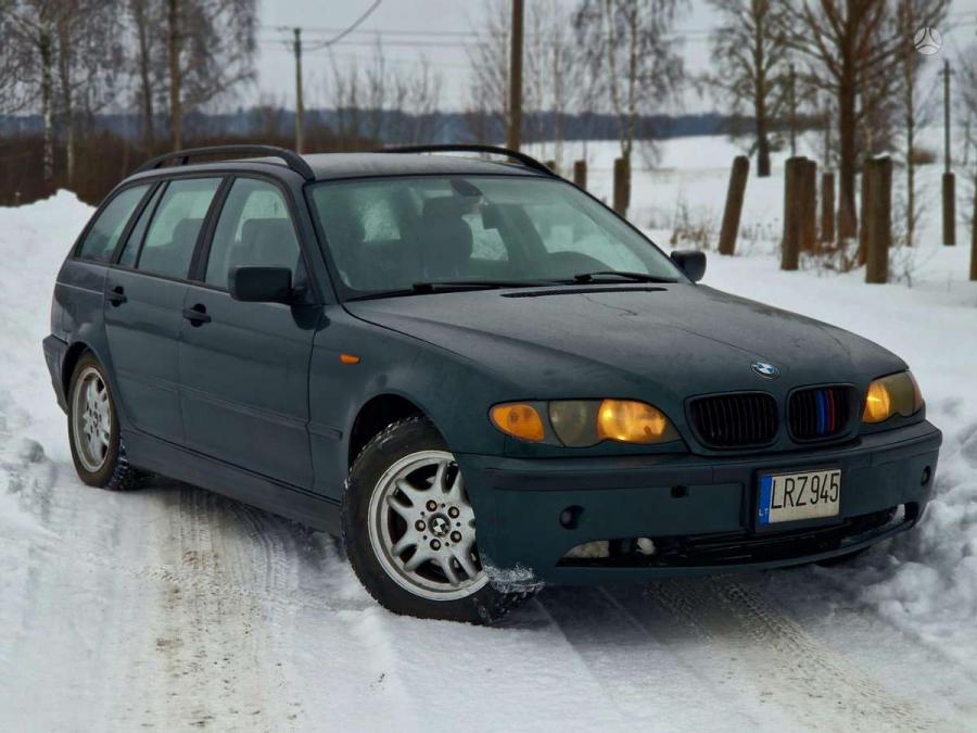 Zaļš BMW 320 2004 Viļņa, ar dzinēja tilpumu 2.00 L un nobraukumu 284 tūkst. km par 1000 €, foto 1 vietnē AUTOMOTO.COM.LV