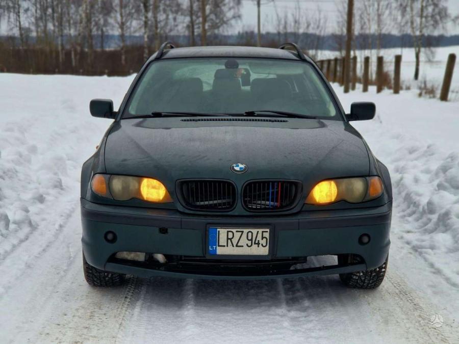 Zaļš BMW 320 2004 Viļņa, ar dzinēja tilpumu 2.00 L un nobraukumu 284 tūkst. km par 1000 €, foto 3 vietnē AUTOMOTO.COM.LV