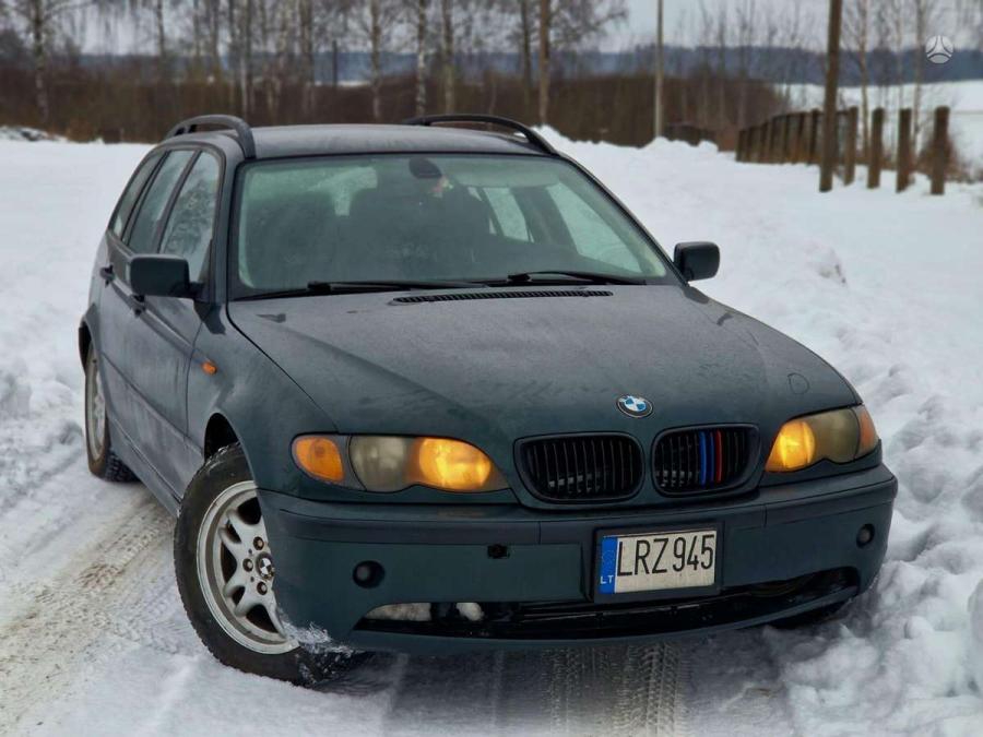 Zaļš BMW 320 2004 Viļņa, ar dzinēja tilpumu 2.00 L un nobraukumu 284 tūkst. km par 1000 €, foto 4 vietnē AUTOMOTO.COM.LV