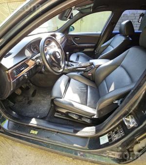 Green BMW 320 2006 in Saldus, with an engine capacity of 2.00 L and mileage of 377 thousand km for 3500 €, photo 13 on AUTOMOTO.COM.LV