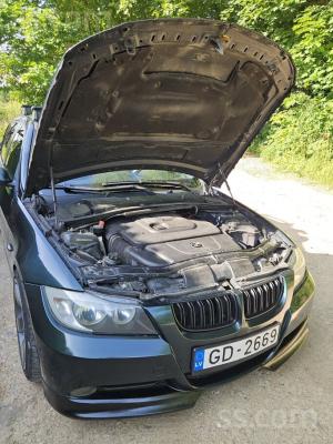 Green BMW 320 2006 in Saldus, with an engine capacity of 2.00 L and mileage of 377 thousand km for 3500 €, photo 15 on AUTOMOTO.COM.LV