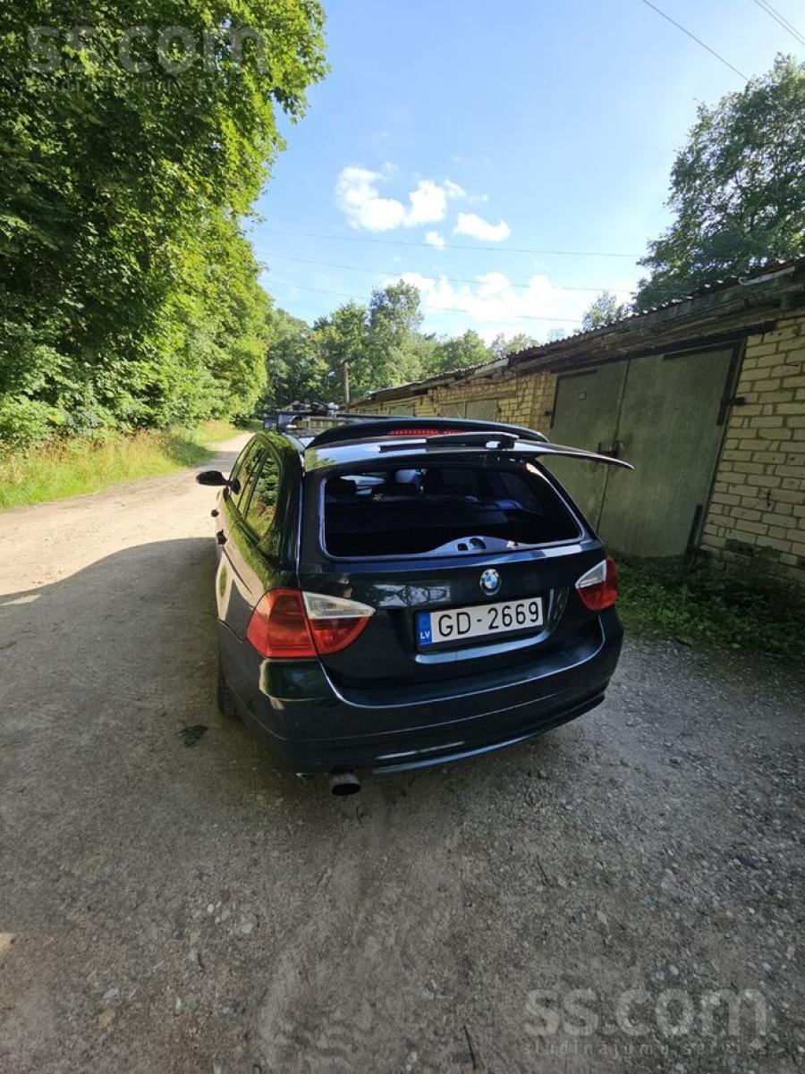 Green BMW 320 2006 in Saldus, with an engine capacity of 2.00 L and mileage of 377 thousand km for 3500 €, photo 16 on AUTOMOTO.COM.LV
