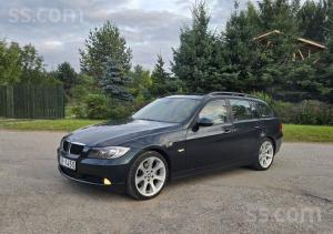 Green BMW 320 2006 in Jelgava, with an engine capacity of 2.00 L and mileage of 354 thousand km for 4300 €, photo 3 on AUTOMOTO.COM.LV