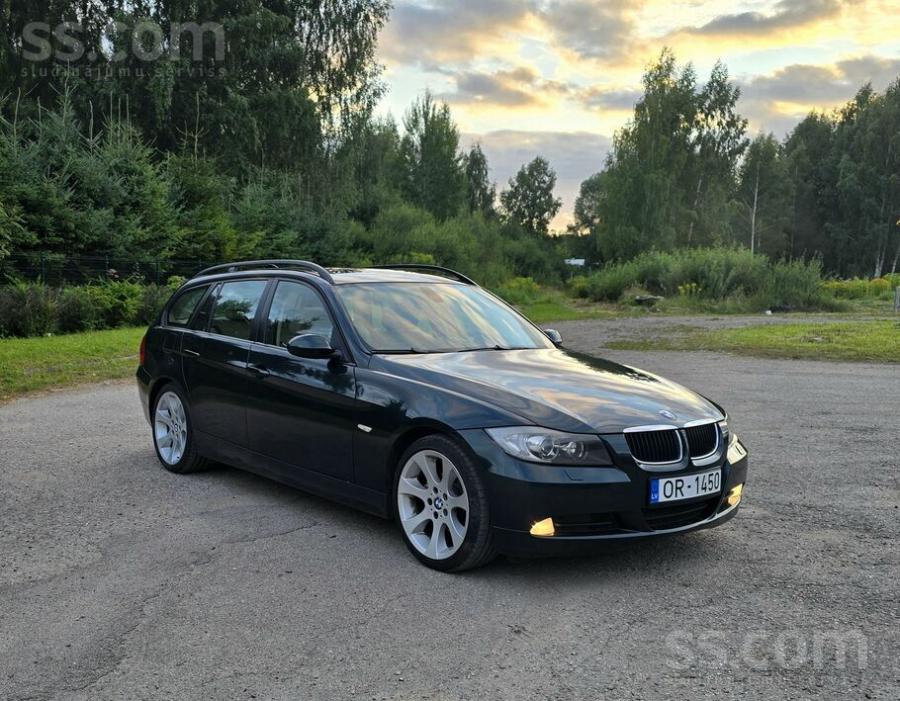 Green BMW 320 2006 in Jelgava, with an engine capacity of 2.00 L and mileage of 354 thousand km for 4300 €, photo 4 on AUTOMOTO.COM.LV