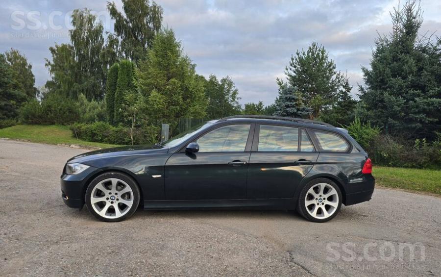 Green BMW 320 2006 in Jelgava, with an engine capacity of 2.00 L and mileage of 354 thousand km for 4300 €, photo 7 on AUTOMOTO.COM.LV