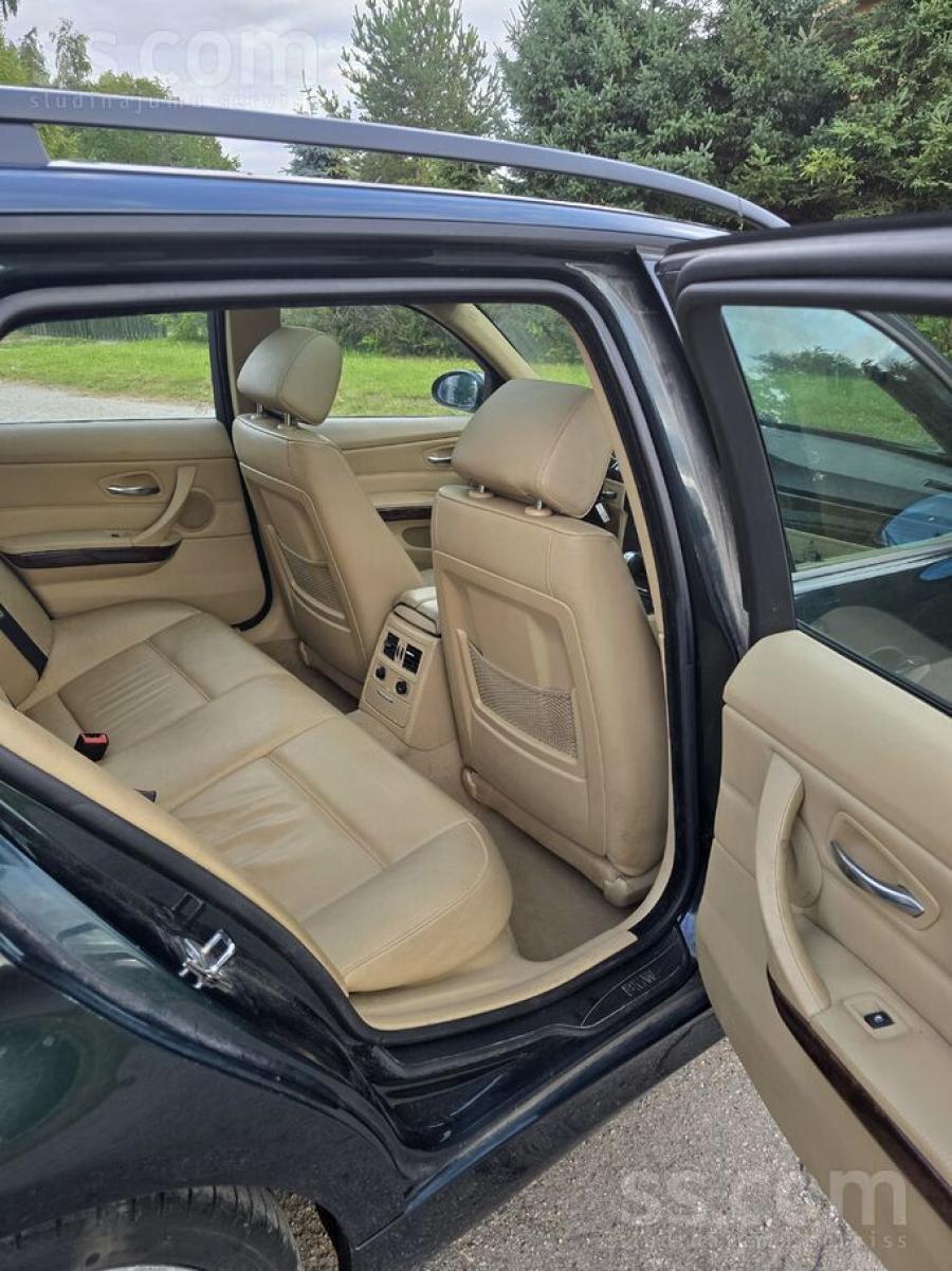 Green BMW 320 2006 in Jelgava, with an engine capacity of 2.00 L and mileage of 354 thousand km for 4300 €, photo 11 on AUTOMOTO.COM.LV