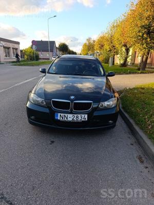 Zaļš BMW 320 2006 Daugavpils, ar dzinēja tilpumu 2.00 L un nobraukumu 360 tūkst. km par 3000 €, foto  vietnē AUTOMOTO.COM.LV