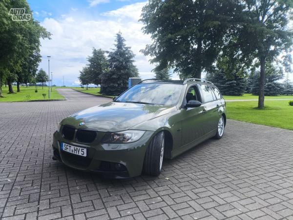 Green BMW 320 2008 in Kalvarija, with an engine capacity of 2.00 L and mileage of 345 thousand km for 3699 €, photo 5 on AUTOMOTO.COM.LV