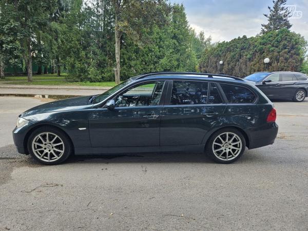 Green BMW 320 2008 in Sakiai, with an engine capacity of 2.00 L and mileage of 350 thousand km for 3300 €, photo 3 on AUTOMOTO.COM.LV
