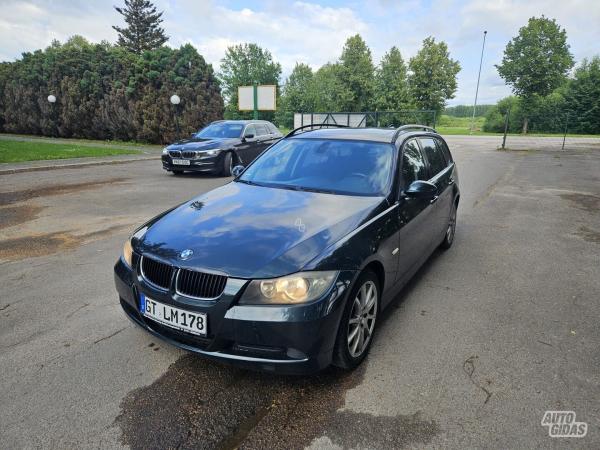 Green BMW 320 2008 in Sakiai, with an engine capacity of 2.00 L and mileage of 350 thousand km for 3300 €, photo 4 on AUTOMOTO.COM.LV