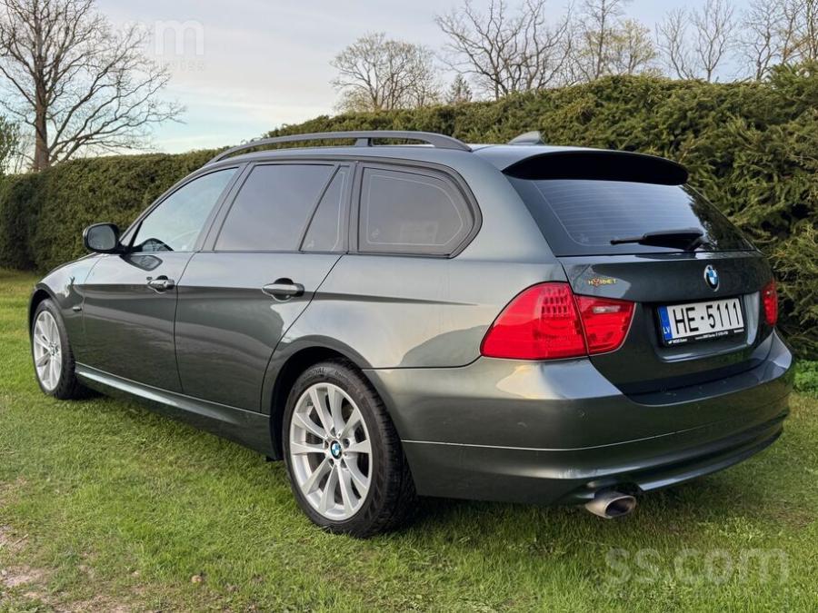 Green BMW 320 2009 in Tukums, with an engine capacity of 2.00 L and mileage of 415 thousand km for 1950 €, photo 4 on AUTOMOTO.COM.LV