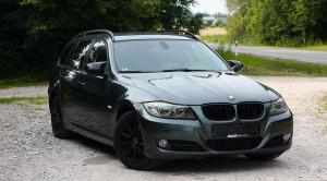 Green BMW 320 2009 in Kretinga, with an engine capacity of 2.00 L and mileage of 228 thousand km for 4699 €, photo 9 on AUTOMOTO.COM.LV